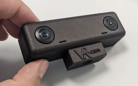 VR.cam 02 - Webcam for live VR stream - USB-C VR180 4k - Dual lens