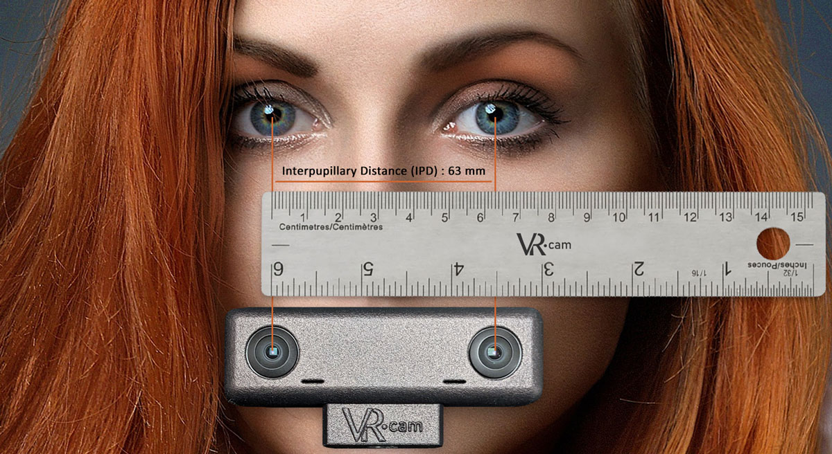 The 3D VR 180 video format - Side by Side - VR.cam