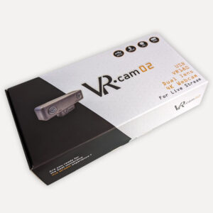 VR.cam 02 - Webcam for live VR stream - USB-C VR180 4k - Dual lens