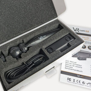 VR.cam 02 - Webcam for live VR stream - USB-C VR180 4k - Dual lens