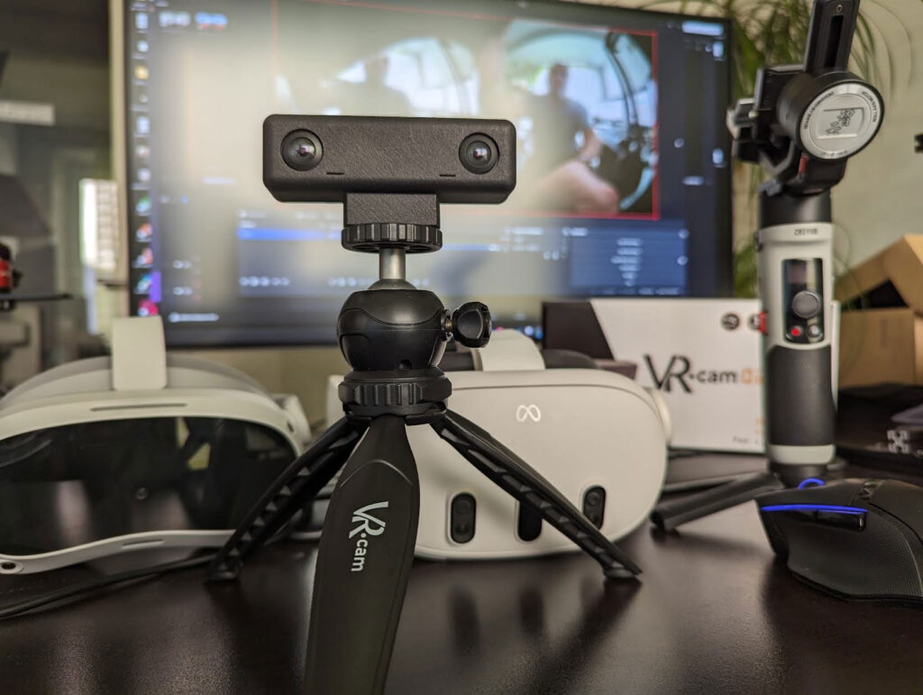 VR.cam - VR camera & webcam dedicated to VR180 format